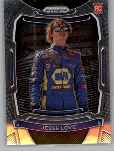 2021 Panini Prizm Racing #45 Jesse Love Official Nasar Racing Trading Card in Raw (NM or Better) Condtion