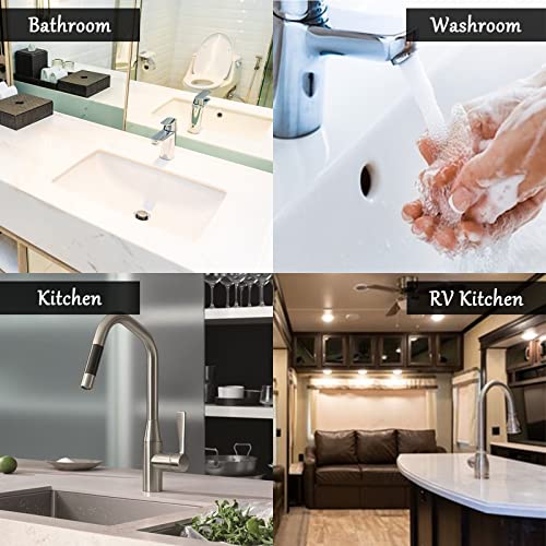 Kitchen Faucet Absorbent Mat 4 Pieces Watercolor Modern Green Gold Leaf Faucet Sink Splash Guard Bathroom Counter and RV,Faucet Counter Sink Water Stains Preventer