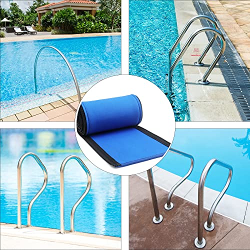 Frantie Swimming Pool Handrail Cover, 8 Feet Zipper Slip Resistant Rail Grip for Swimming Pool Hand Railing Cover