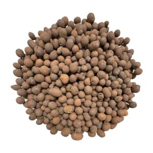 pgn clay pebbles for hydroponic growing - 10 liters (4 pounds) - organic expanded clay balls for plants - ph neutral leca for plants - aquaponics and hydroponics supplies in a resealable storage bag