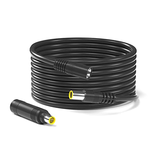 VHBW 8mm Extension Cable 10FT 14AWG 8mm DC Power Cord Compatible with Goal Zero Yeti for Solar Generator Portable Power Station and Solar Panel DC 8mm Female to Male Adapter Connector Cable