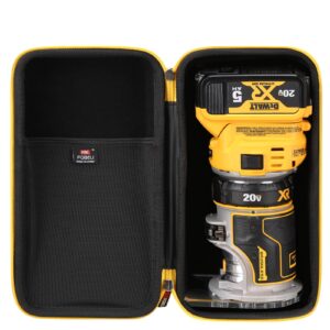 fblfobeli hard eva storage case for dewalt 20v max xr cordless router, brushless, case only (dcw600b)