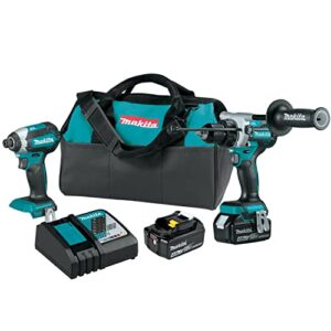 makita xt291m 18v lxt® lithium-ion brushless cordless 2-pc. combo kit (4.0ah)