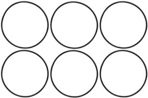 appliafit o-rings compatible with ge kwge25rg & ws03x10038 for ge 2.5 inch water filter housing models gxwh01c, gxwh08c, gxwh04f, gxwh20f, gxwh20s, gxrm10, gxrm10g, gxrm10rbl & gx1s01r (6-pack)