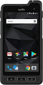 sonim xp8 xp8800 dual-sim 64gb ip68/ip69 verizon wireless 4g lte android wi-fi military grade tough water resistant rugged smartphone (black) renewed