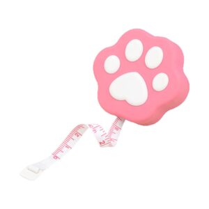 doitool1pc cartoon cat paw modeling tape measure portable small tape measure tool practical tools