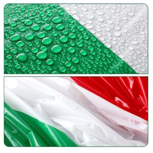 Italian Theme Party Decorations Italian Flag Tablecover Italy Republic String Pennant Banners, 33 Inches (Italy)