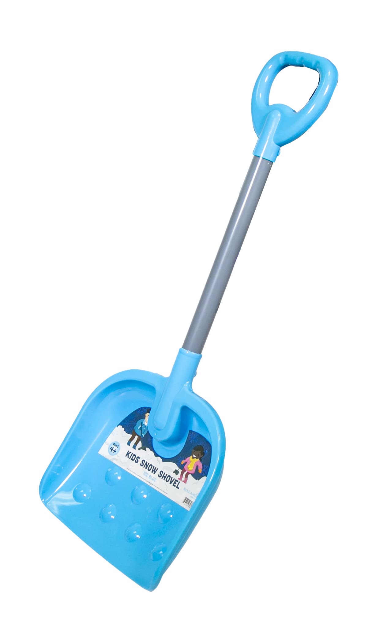 Avalanche Brands | Children's Snow Shovel | Ice Blue | Safe for All Ages