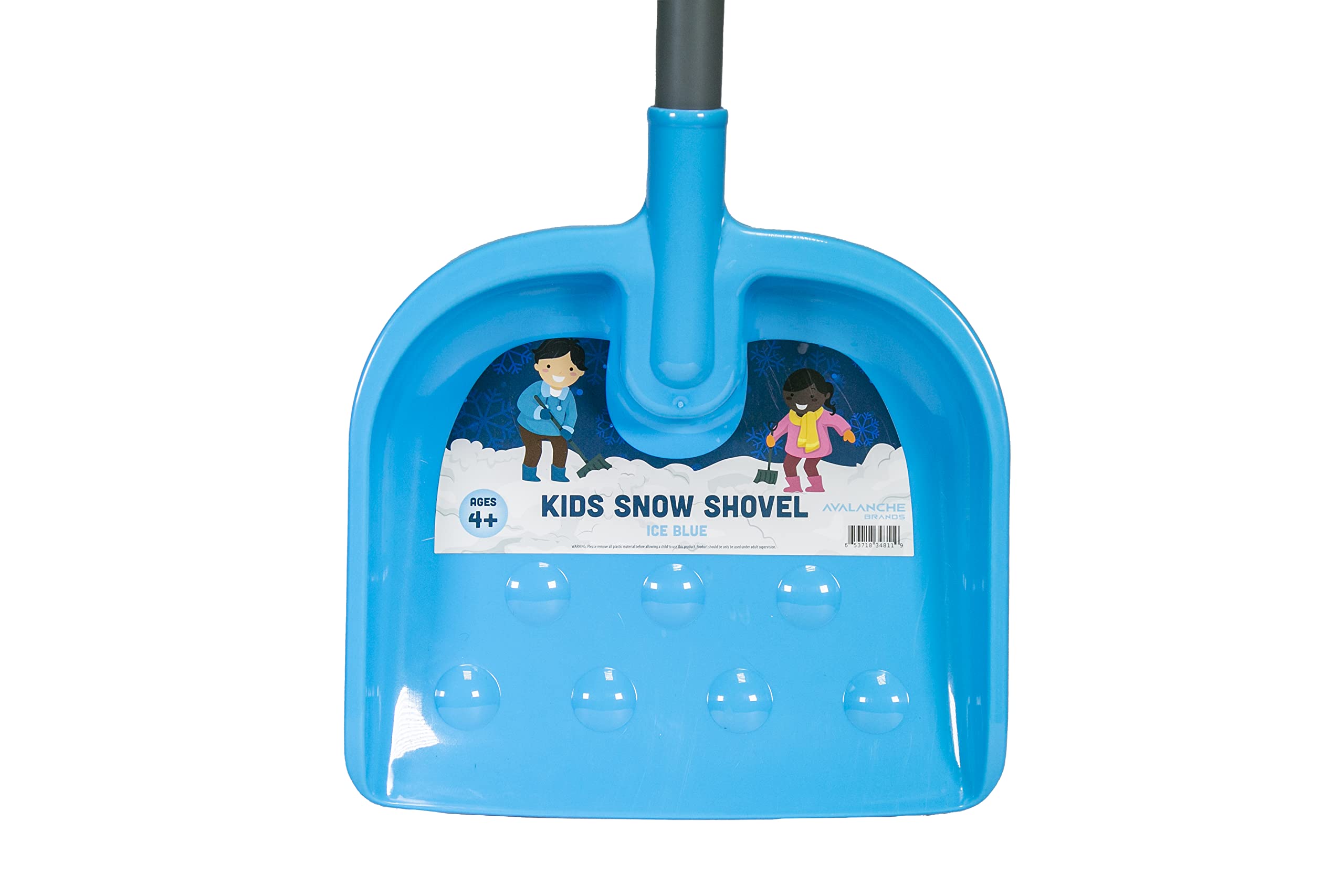 Avalanche Brands | Children's Snow Shovel | Ice Blue | Safe for All Ages