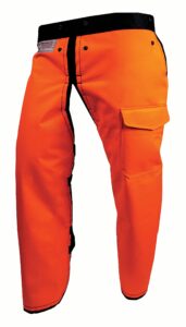 notch apron style chainsaw chaps - medium (cchapr-m)