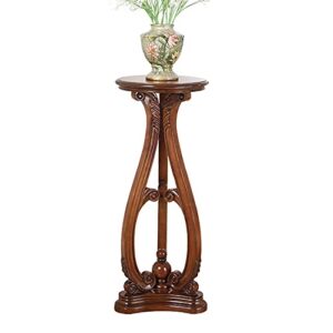 bonsai base wooden vase base plant display stand flower stand bonsai flower table interior decoration stand floor type wooden flower table for living room indoor plant stands