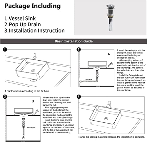 Cpingao Bathroom Vessel Sink Quartz Stone Vanity Sink Above Counter Bathroom Sink for Cabinet, Lavatory, Hotel Art Basin, Home Washing Basin with Pop Up Drain, Solid Surface Material in Matte Gray