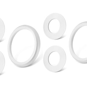 FSYHVVY Replacement Connector Seals Gaskets Washers for Coleman Lay-Z-Spa, A and B/C (2A+4B/C)