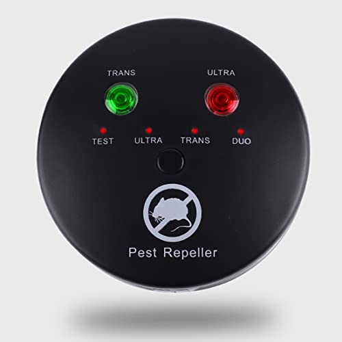 Ultrasonic Pest Repeller, Model Frog II, Indoor Electronic Bug Control Repellent, Expel Ant, Mosquito, Mouse, Spider, Roach, Rat, Flea, Fly, Squirrel