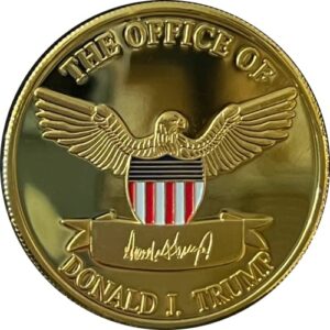 GL3-001 45th President Donald J. Trump MAGA Challenge Coin 2024 Fix America Again Challenge Coin