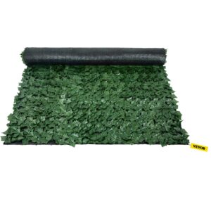 VEVOR Artificial Ivy Privacy Fence Screen, 59"x118" Ivy Fence, PP Faux Ivy Leaf Artificial Hedges Fence, Faux Greenery Outdoor Privacy Panel Decoration for Garden, Decor, Balcony, Patio, Indoor