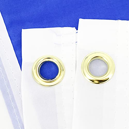 ANJOR Scotland Flag 3x5Fts - Scottish Flags With Brass Grommets 3 X 5 Ft