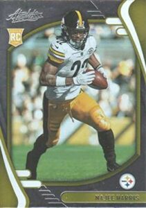 2021 panini absolute retail #111 najee harris rc rookie card pittsburgh steelers official nfl football trading card in raw (nm or better) condition