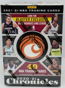 2020-21 panini chronicles nba trading cards blaster box (40 cards per box)