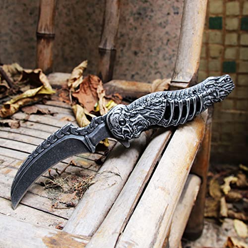 Survival Utility Folding Knife - Outdoor Hunting Camping Knife