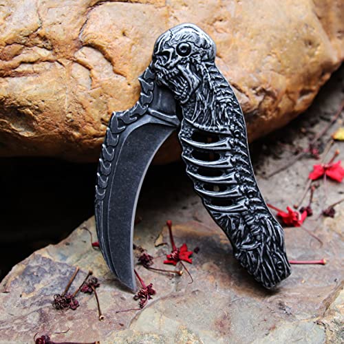 Survival Utility Folding Knife - Outdoor Hunting Camping Knife