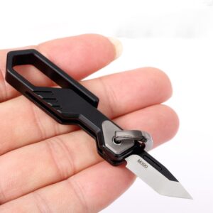 WANERSEN Mini Pocket Knife, Black