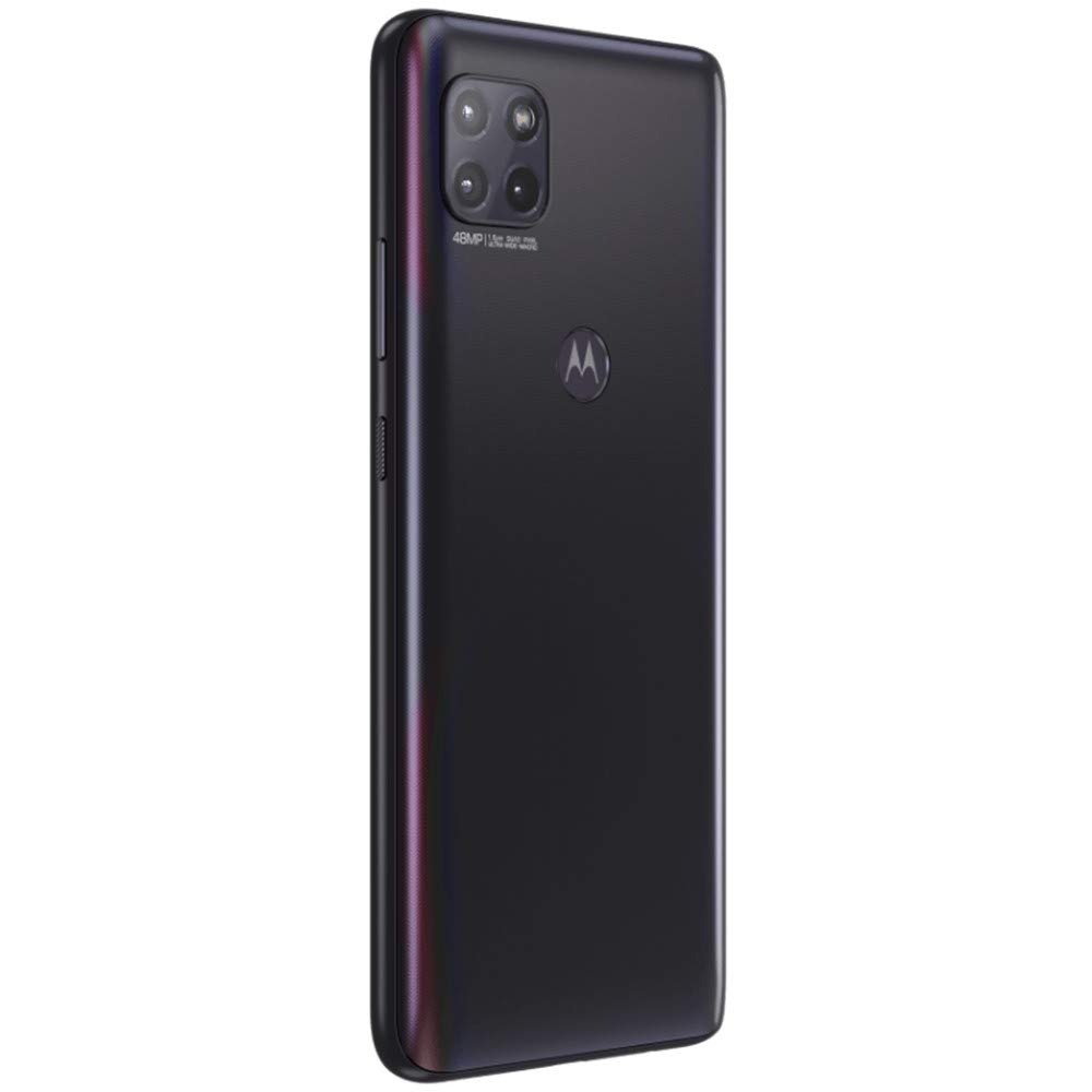 Motorola One 5G Ace 2021 (128GB, 6GB) 6.7", Snapdragon 750G, 5000mAh Battery, US 5G / Global 4G LTE Fully Unlocked (Verizon, T-Mobile, AT&T, Global) XT2113-2 (64GB SD Bundle, Volcanic Gray) (Renewed)