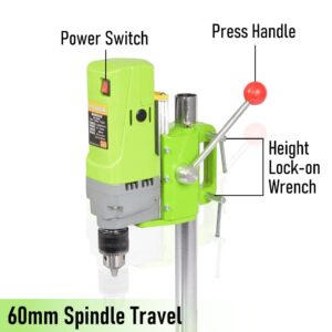 Mini Bench Drill Press Stand, 710W Portable Drill Workbench, DIY Metal Drilling Repair Tool Expanding Drilling Machine Chuck 1-13mm