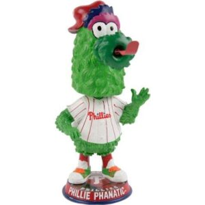 phillie phanatic philadelphia phillies big head bobblehead mlb