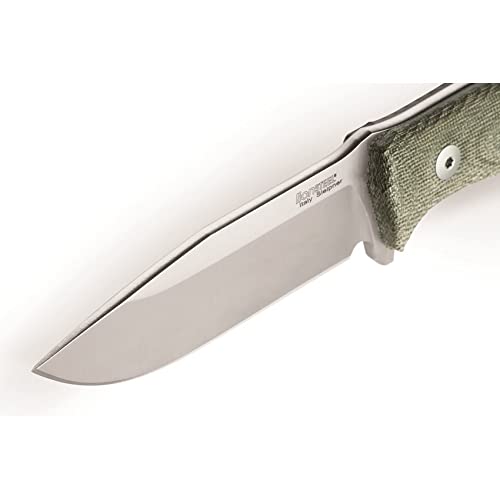 LionSTEEL M5 Fixed Blade Outdoor and Camp Knife – Sleipner Steel Blade, Wood, G10 or Micarta Handles, Torx T8 Screws, Sheath Included