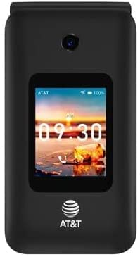 H2O Wireless H2O WIRELESS PREPAID CINGULAR SMARTFLIP 4 U102AA 4G LTE 2.8 Display 4GB SIM Included Black