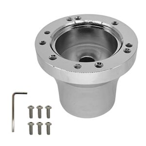 golf cart steering wheel hub spacer for golf carts club y-amaha g29 golf carts models(silver)