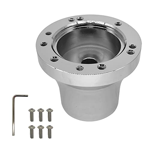 Golf Cart Steering Wheel Hub Spacer for Golf Carts Club Y-amaha G29 Golf Carts Models(Silver)