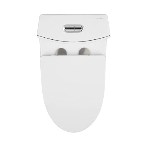 Swiss Madison Well Made Forever SM-1T274, St. Tropez One Piece Elongated Toilet Dual Vortex Flush 1.1/1.6 gpf with 10" Rough In