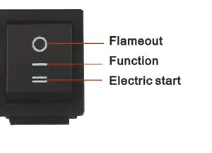 Start On Off Switch for Harbor Freight Predator 7000/8750 Watt 63086 63085 63087 3 Position 6 Pins