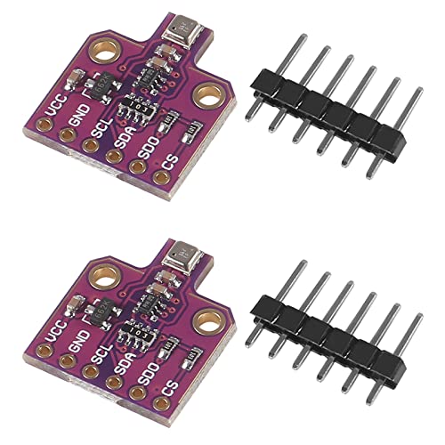 2pcs BME680 Temperature Humidity Pressure and Gas Sensor Breakout Board Module 3~5VDC CJMCU-680 BME680 Sensor