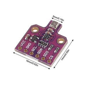 2pcs BME680 Temperature Humidity Pressure and Gas Sensor Breakout Board Module 3~5VDC CJMCU-680 BME680 Sensor