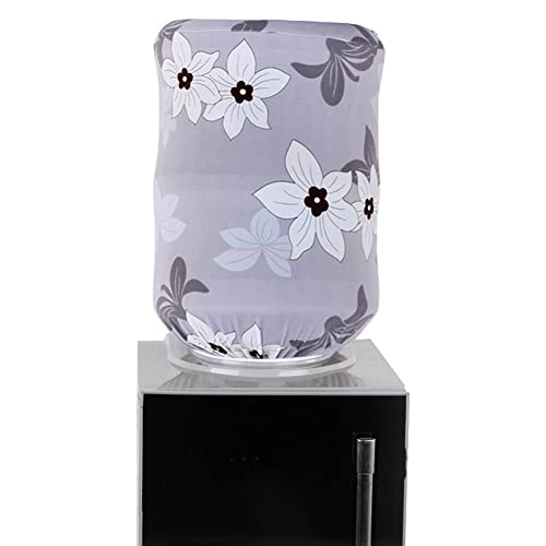 ZUYYON Water Dispenser Barrel Dust Cover, Durable Fabric Dust Proof Cover for Water Cooler, Reusable Furniture Cover Protector Decor for 5 Gallons Water Bottle