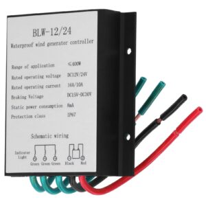 wind turbine generator controller, ip67 waterproof dc12-24v automatic controller blw‑12/24 400w battery charging regulator