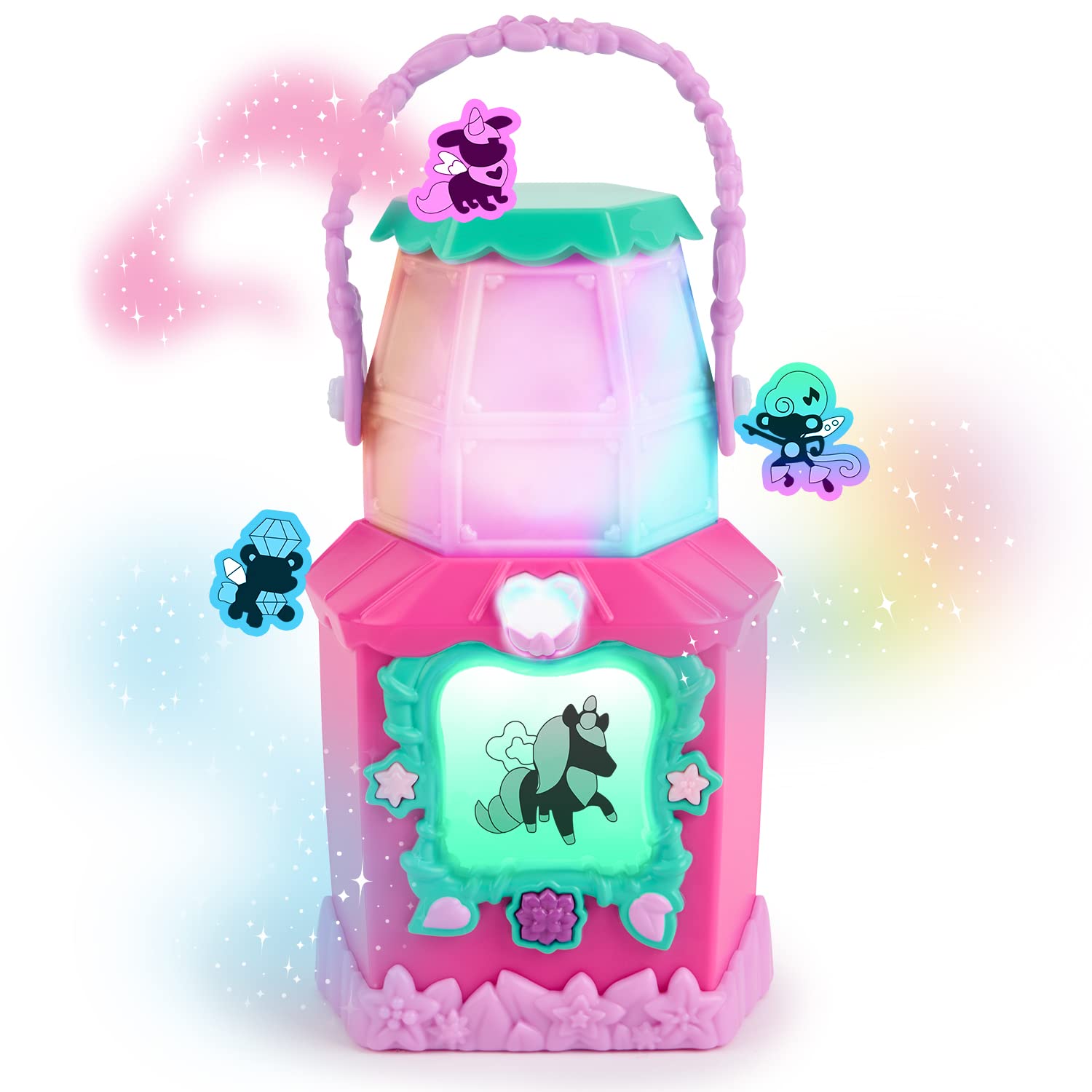 Got2Glow Fairy Pet Finder – Magic Fairy Jar Toy Includes 40+ Virtual Pets (Pink)