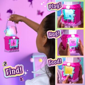 Got2Glow Fairy Pet Finder – Magic Fairy Jar Toy Includes 40+ Virtual Pets (Pink)