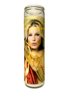 jennifer coolidge parody devotional prayer saint candle