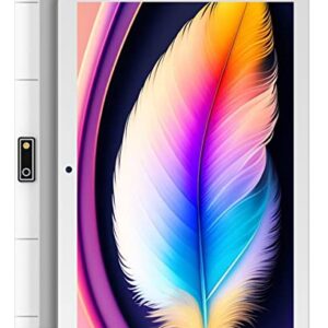 EEW Android 10 Inch Tablet, 3G Phone Talet with Dual Sim Card Slots, Dual Cameras, 2GB RAM 32GB Storage, 1280x800 HD Touchscreen, WiFi, Bluetooth 4.0, GPS, Quad Core (Silver)