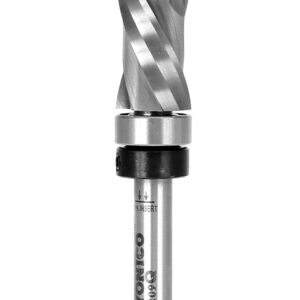 YONICO 33209q Top Bearing Ultra-Performance Compression Flush Trim Router Bit 1/4-Inch Shank