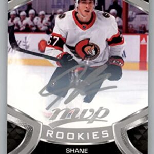 2021-22 Upper Deck MVP Silver Script #236 Shane Pinto RC Rookie Card Ottawa Senators Official NHL Hockey Card in Raw (NM or Better) Condition