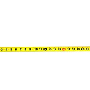 Lufkin Crescent Lufkin 1-3/16 x 25' Command Control Series Yellow Clad Tape Measure - L1025C-02