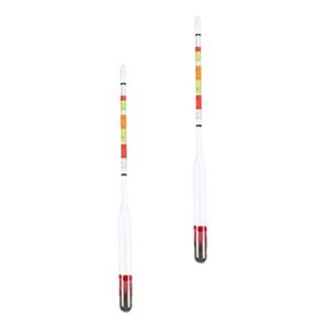 popetpop tester tester 2pcs beer making hydrometer triple scale hydrometer hydrometer for brew beer wine mead cake breathalyzer