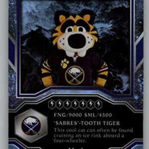 2021-22 Upper Deck MVP Mascot Gaming Cards #M-4 Sabretooth Buffalo Sabres Official NHL Hockey Card in Raw (NM or Better) Condition