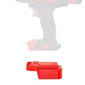 LQ-18RY Adapter Only Fits Craftsman V20 (NOT Old 20v) Cordless Tools for Milwaukee M18 Platform Lithium Batteries-Adapter Only RED MQ-GV 0