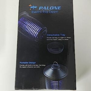 PALONE Bug Zapper 20W 4500V for Outdoor and Indoor High Powered Electric Mosquito Zappers Killer, Insect Fly Trap for Home Backyard Patio